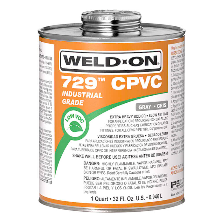 Weld-On® 724™ CPVC Heavy Bodied Cement | Weld-On Adhesives, Inc.