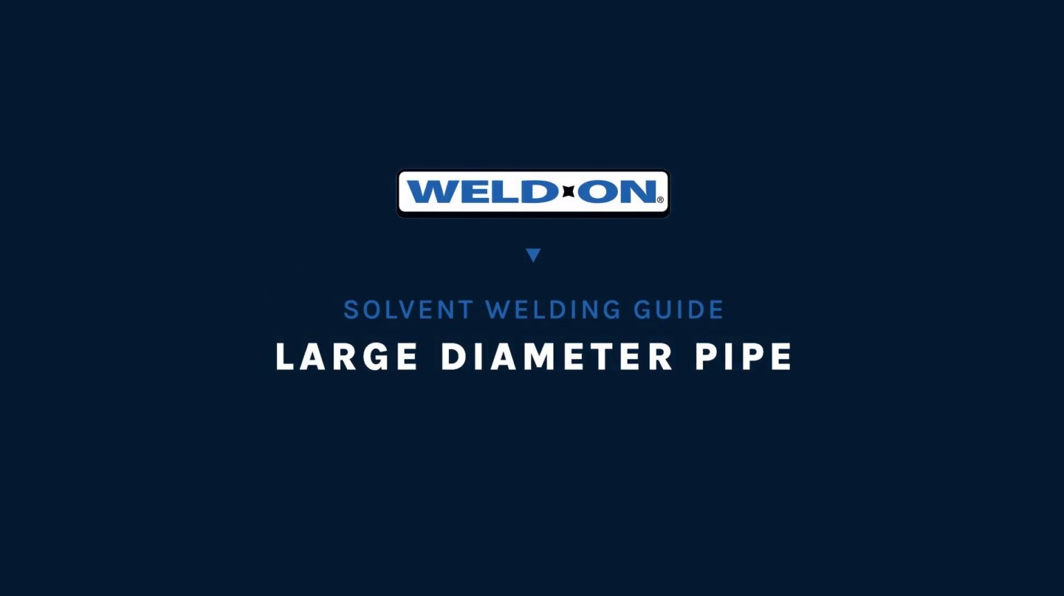Solvent Welding Videos | How-To Pipe Installation Guide | Weld-On Adhesives, Inc.