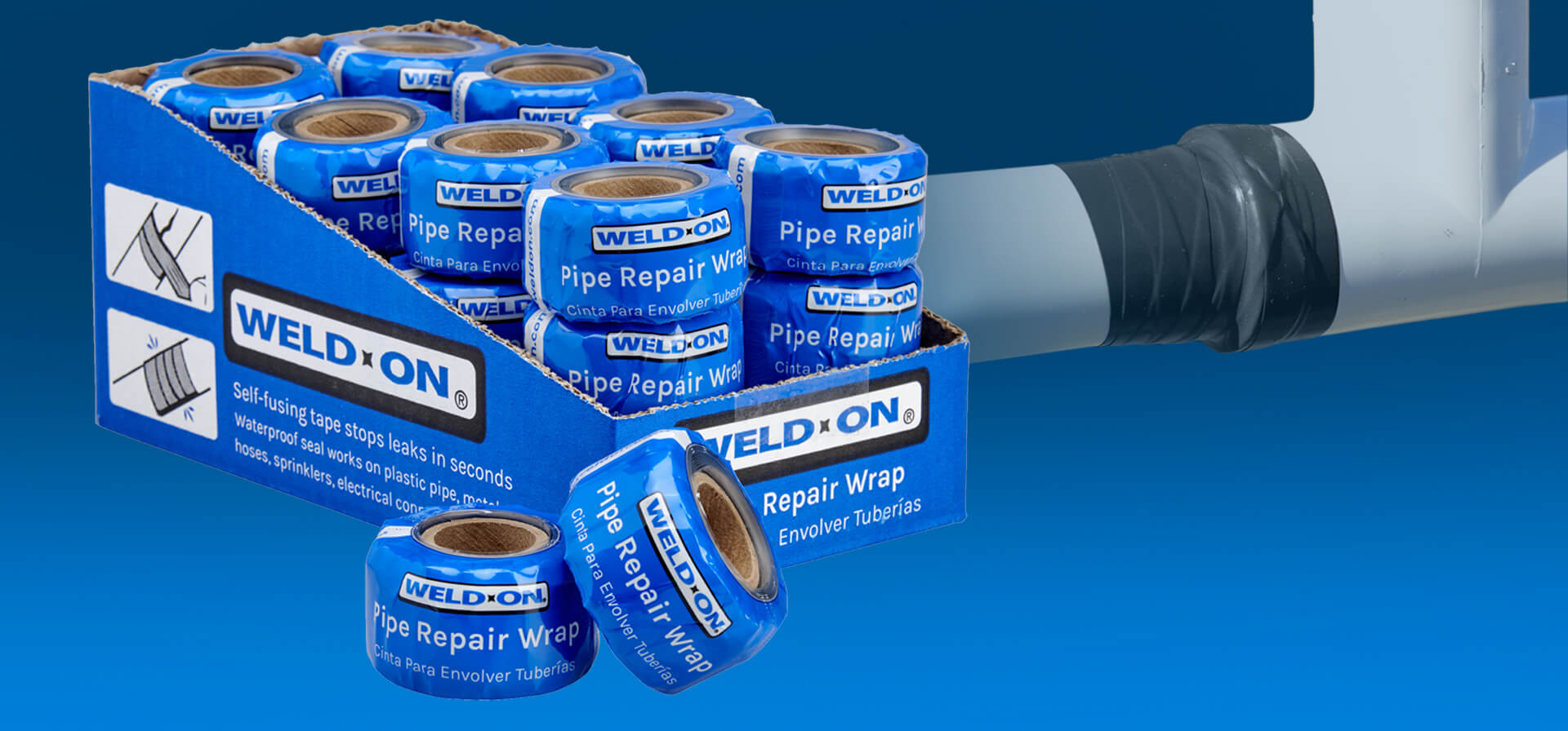 Fast, Flexible Pipe Repair Wrap | Weld-On Adhesives, Inc.